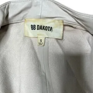 BB Dakota | Jackets & Coats | Bb Dakota Lillian Peppin Open Front Vegan ...